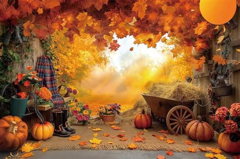Fall Harvest Background Images Captivating Scenes For Autumn Aesthetics