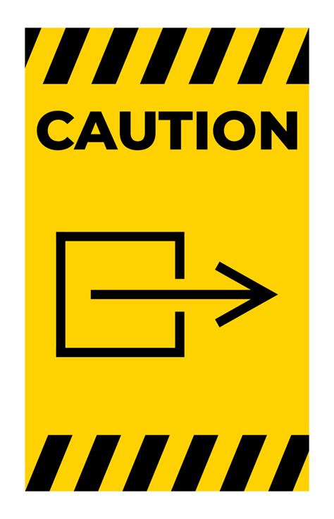 Output Exit Non Electrical Symbol Sign Vector Illustration Isolate On