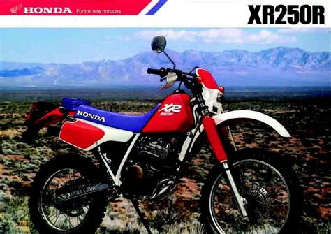 1987 Honda Xr 250r