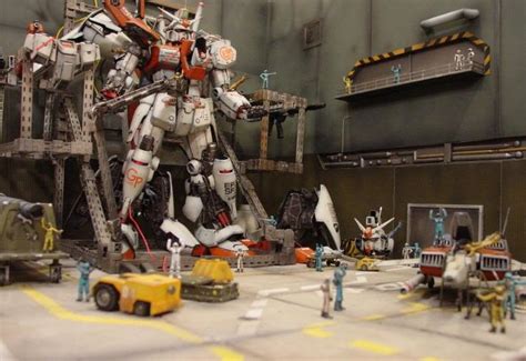 Gundam Diorama Gundam Diorama Miniatures Gundam Art Gundam