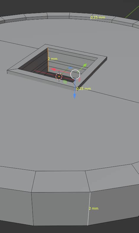 Modeling How To Set Extrude To Be Always Of Absolute Value Blender Stack Exchange