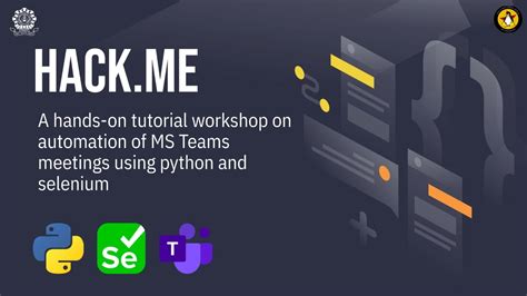 Introduction To Automating Websites With Selenium Hackme Day 1 Youtube