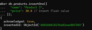 How To Inserts Float When Trying To Insert Integer In MongoDB GeeksforGeeks