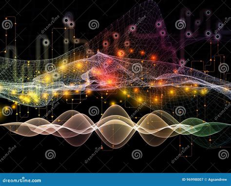 Quickening Of Data Transfers Stock Illustration Illustration Of Modern Information