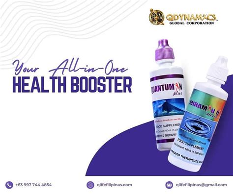 Quantumin Plus Miracle Healing Drops 4 Bottles 35ml Can Be Bought Every 1st To 10th Working