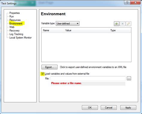 5 tips to effectively use external environment variables in uft