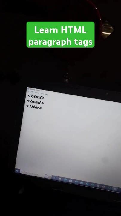 Paragraph Tag Of Html ️htmlshorts Htmltutorial Learnhtmlandcss Htmltags Subscribenow Youtube