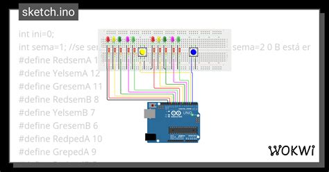 Semaforos Wokwi ESP STM Arduino Simulator
