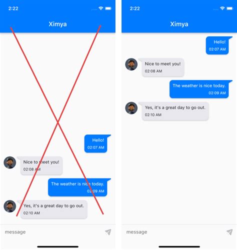 tips and tricks for implementing a successful chat ui in flutter by