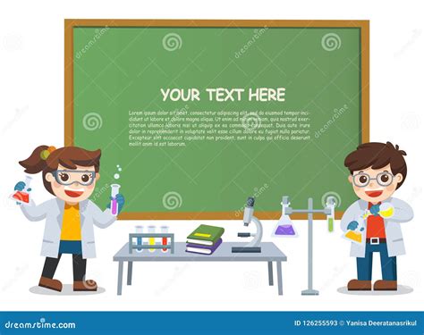 Chemistry Classroom Cartoon
