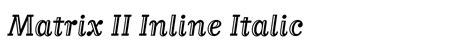 matrix ii font webfont and desktop myfonts