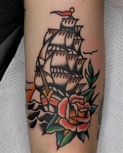 101 Best Traditional Ship Tattoo Ideas You Have To See To Believe