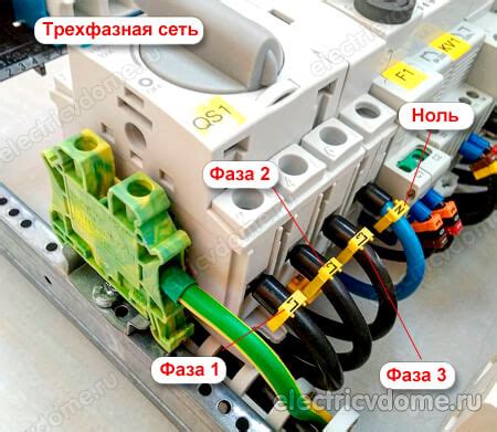 Маркировка фаз евро - Маркировка-Про