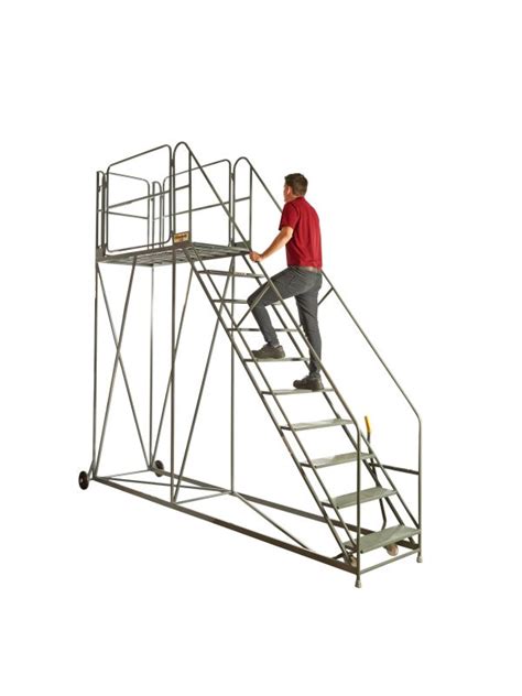 Climb It Easy Slope Work Platforms 3 To 10 Tread Models 1200mm