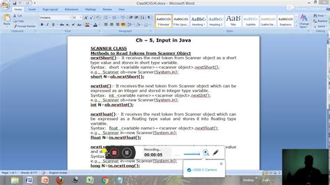 class 9 computer applications ch 5 input in java part 4 youtube