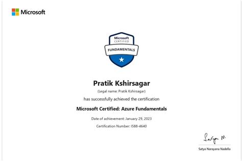 Pratik Kshirsagar On Linkedin Azure Microsoft Azurecertified Az900 Azurefundamentals