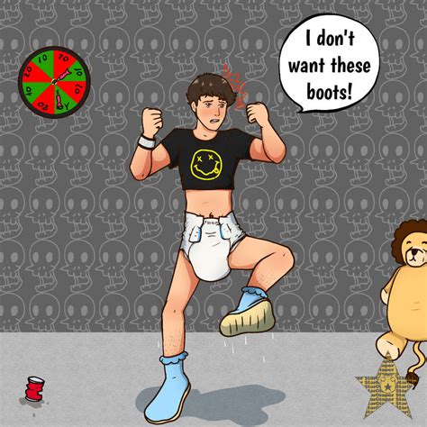 Grumpy Boots By Diaperstarr On Deviantart