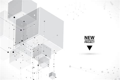 추상 육각 형 배경입니다 기술 다각형 디자인 디지털 미래 미니멀리즘 0명에 대한 스톡 벡터 아트 및 기타 이미지 0명 개념