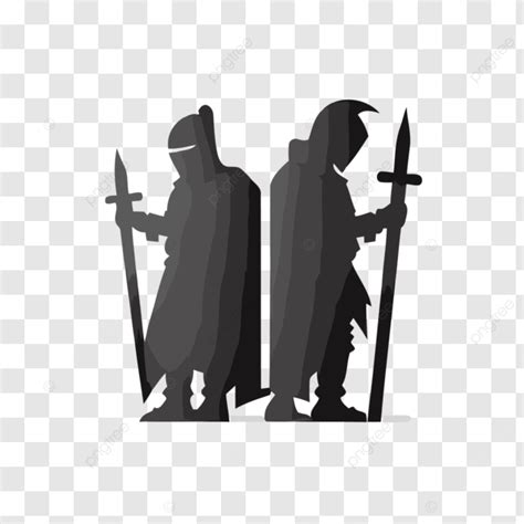 기사와 칼 아이콘 벡터 흰색 배경에 기사의 단순한 검은색 아이콘 그림자 없음 작은 프레임 중앙 Png 일러스트 및 벡터 에 대한 무료 다운로드 Pngtree