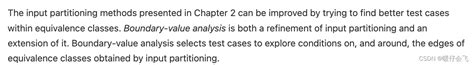 第三章boundary value analysis 边界偏移 boundary shift problem 问题 CSDN博客
