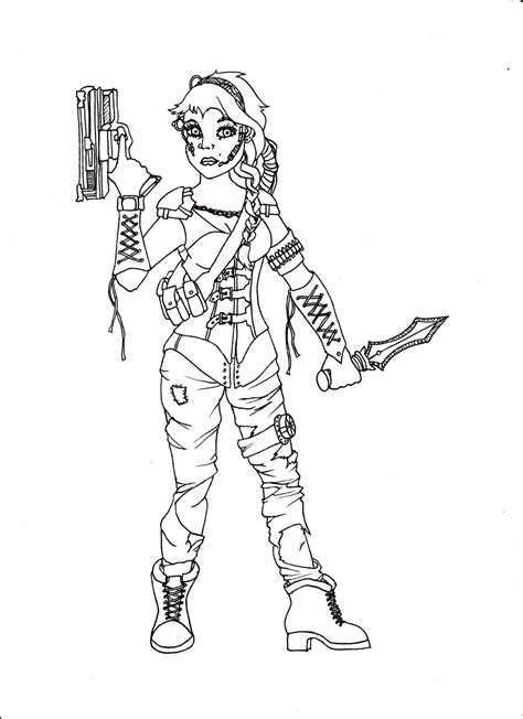 Amélie Ben Naceur Post Apocalyptic Character Design