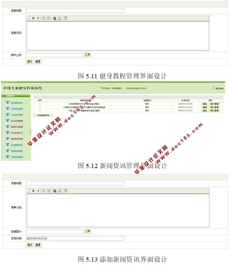 在线专业健身咨询系统的设计与实现 ssh mysql 含录像 javaweb 毕业设计论文网