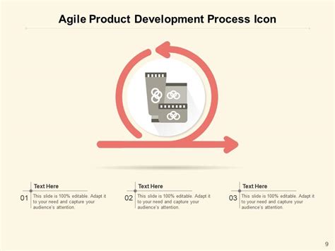 Agile Development Icon Iteration Process Stopwatch Planning Project