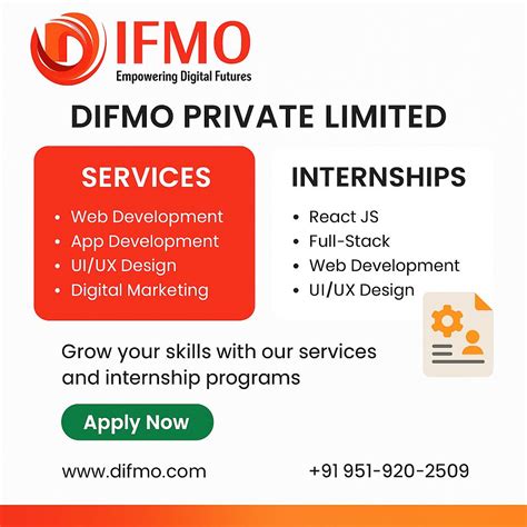 difmoprivatelimited codingofworld techinternship internshipopportunityy growthintech