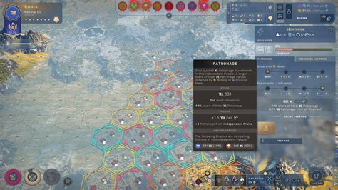 bug patronage and accessible treaties not properly updating after