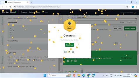 Lakshmi Kaveri Manam On Linkedin Hackerrank Coding Programming