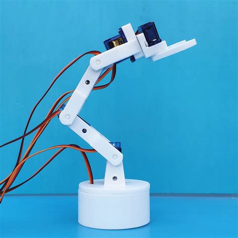 DIY Plastic Robot Arm DOF Robtic Arm Assembly Robot With Pcs SG Servos Sale Banggood