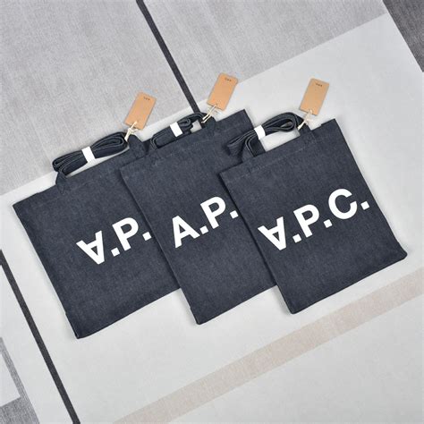 아페쎄 Apc 아페쎄 데님 에코백 쇼핑백 토트백 로르다니엘라루미니 위시버킷