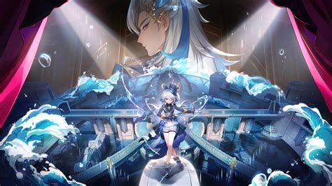 Furina Wallpaper 4k Neuvillette Genshin Impact 5k