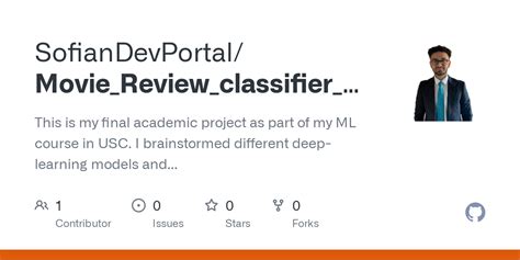 Github Sofiandevportalmoviereviewclassifierdeeplearning This Is