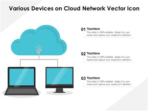 Various Devices On Cloud Network Vector Icon Ppt PowerPoint Presentation File Slide Portrait PDF