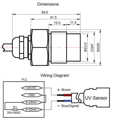 haisen waterproof uv sensor hs3 i test uv lamp intensity and uvc irradiances