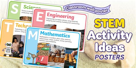 Stem Activity Ideas Posters