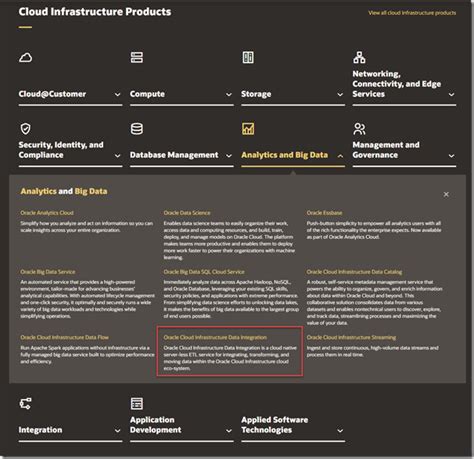 Introducing Oci Data Integration New Cloud Native Serverless Service