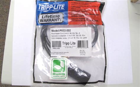 Tripp Lite Computer Power Cord Power Cord Adapters Bmi Surplus