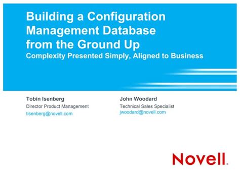 Building A Configuration Management Database From The Ground Up Pdf