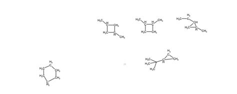 Solved Draw Five Constitutional Isomers With The Formula