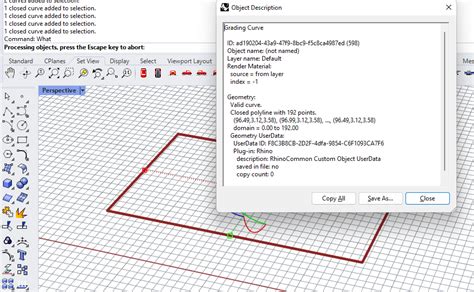 short description fails to register with customobjects rhinocommon