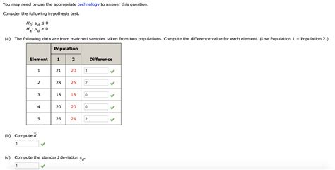 Solved D Conduct A Hypothesis Test Using A Chegg Com