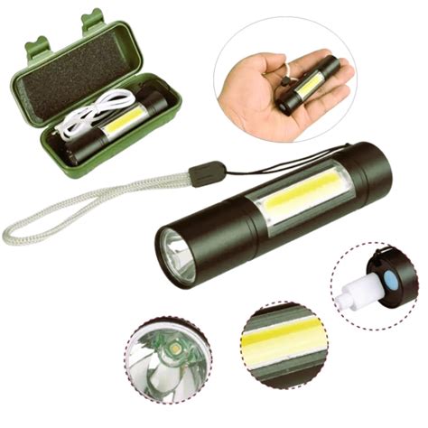 Rechargeable Torchlight Torch Led Usb Portable Torch 3 Mode Mini Camping Lighting Mini Torch