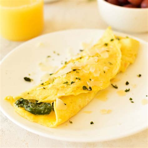 Spinach Omelette Caramel And Cashews