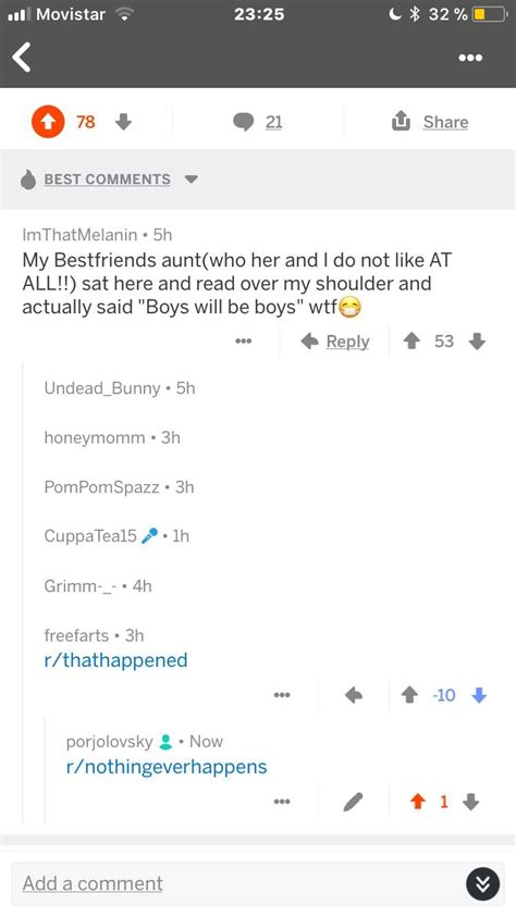 Yeah Im Sure Your Best Friends Aunt Did That Rnothingeverhappens