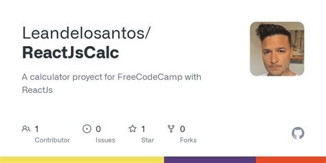 Github Leandelosantosreactjscalc A Calculator Proyect For