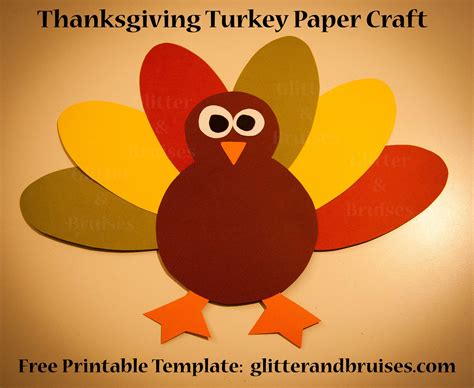 Printable Turkey Pattern Printable At A Glance