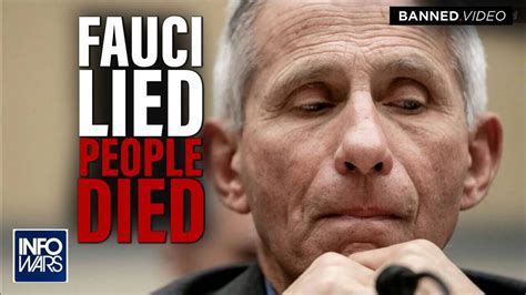 Anthony Fauci Tells The Biggest Lie He Has Ever Told In Latest Tv Interview