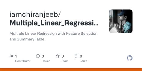 github iamchiranjeeb multiple linear regression python multiple